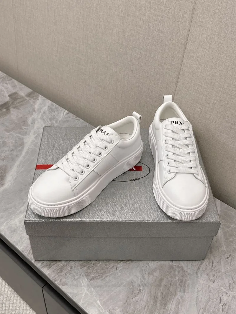 Brand-authenticated Prada Low Shoes