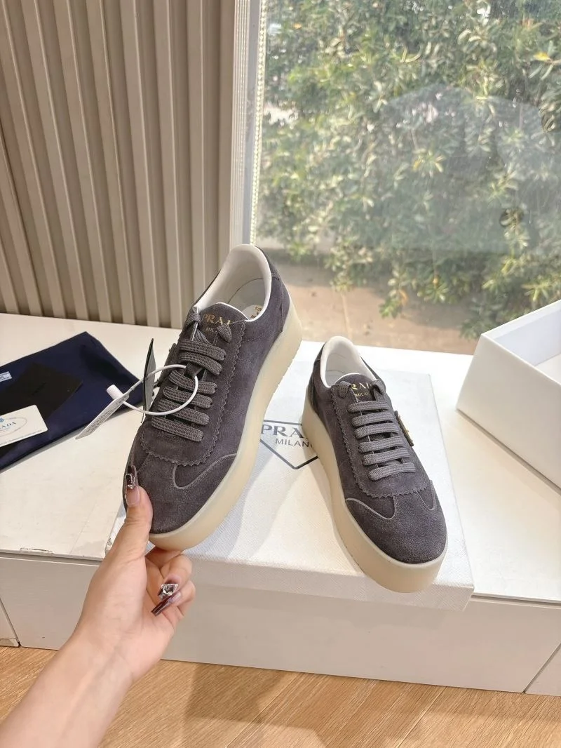 Brand-authenticated Prada Low Shoes