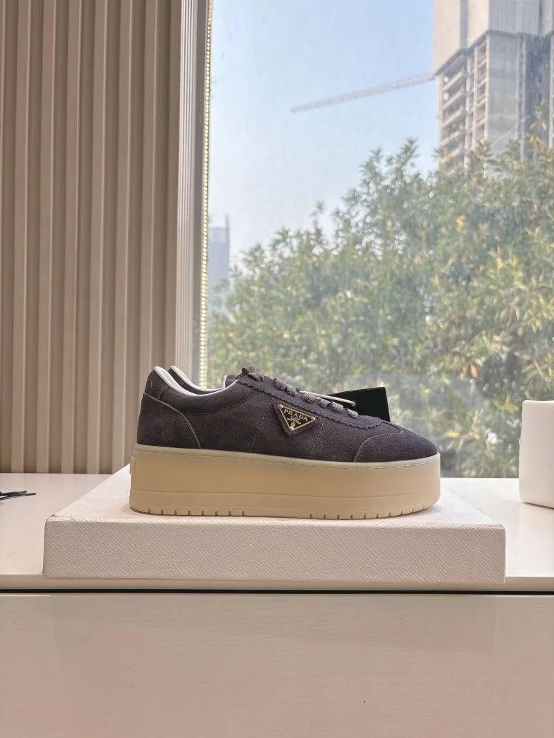 Brand-authenticated Prada Low Shoes