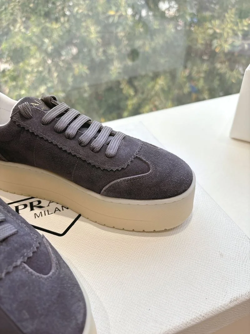 Brand-authenticated Prada Low Shoes