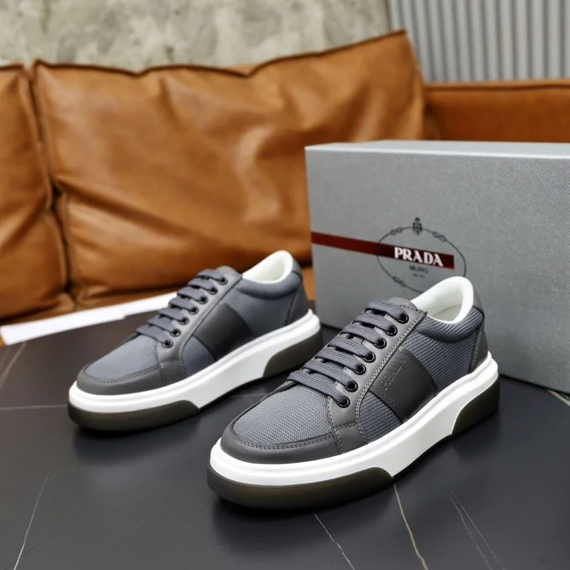 Brand-authenticated Prada Low Shoes