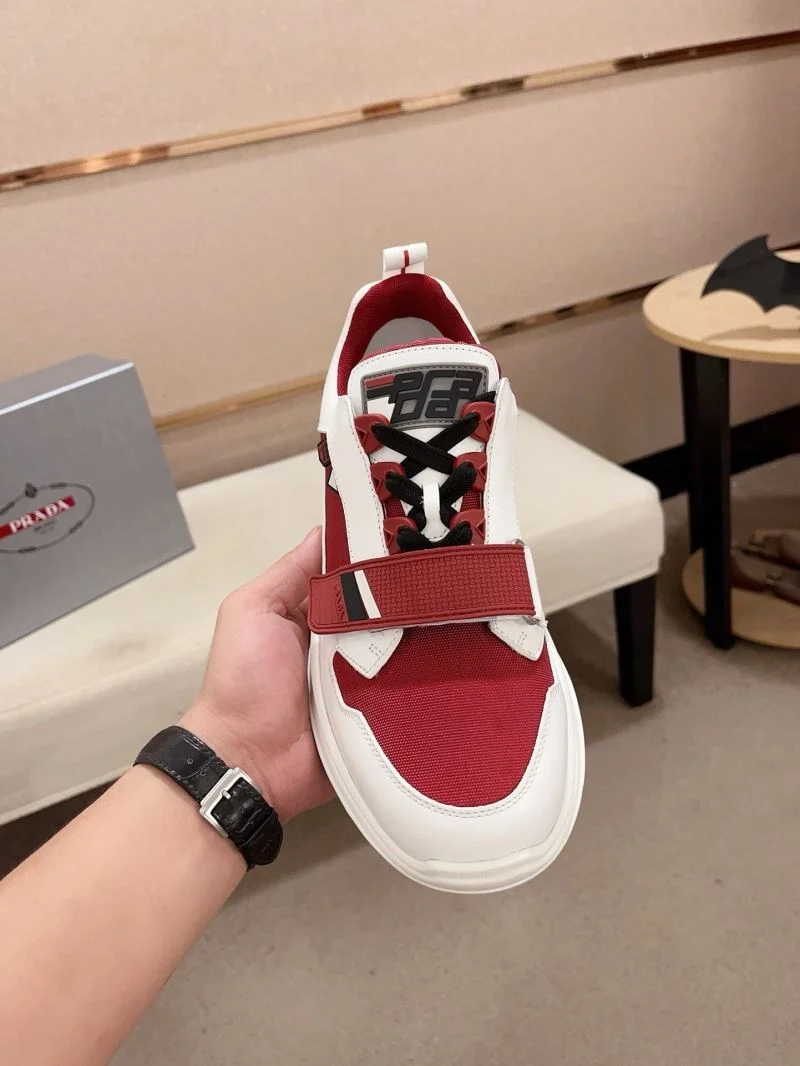 Brand-authenticated Prada Low Shoes
