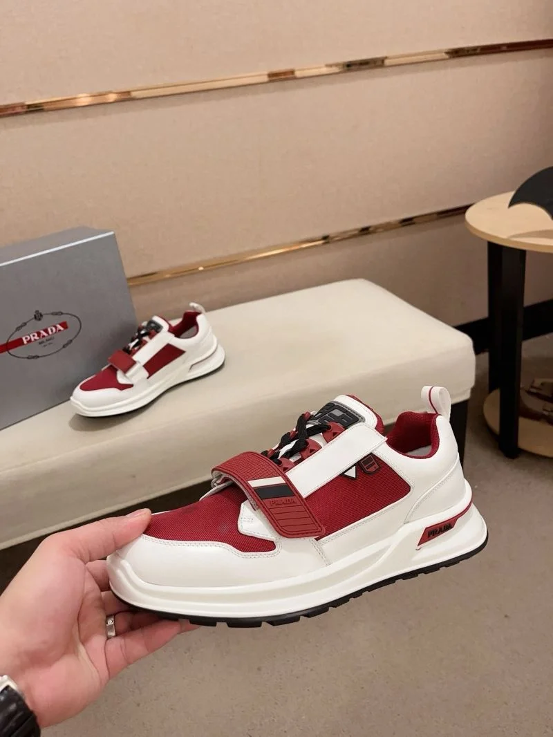 Brand-authenticated Prada Low Shoes