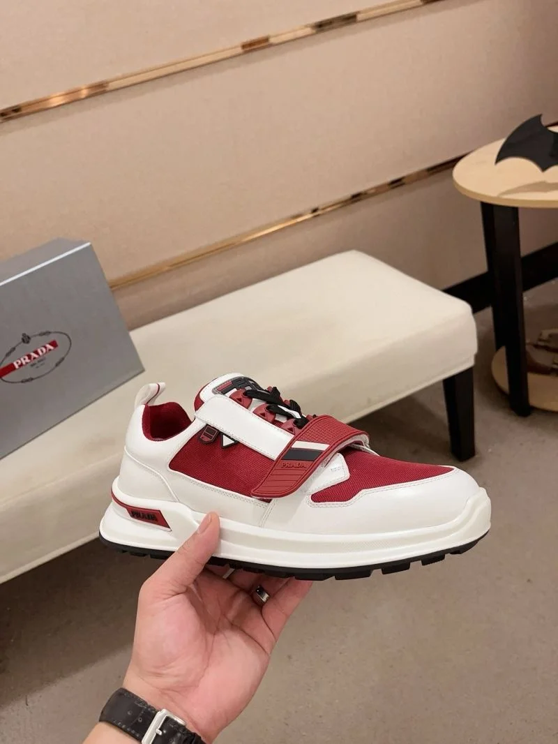 Brand-authenticated Prada Low Shoes