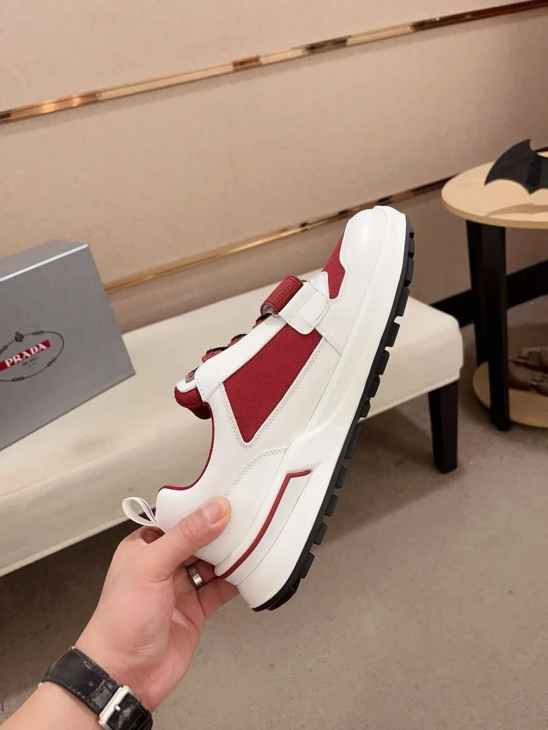 Brand-authenticated Prada Low Shoes