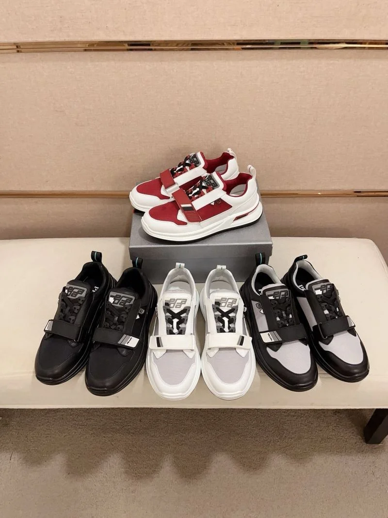 Brand-authenticated Prada Low Shoes