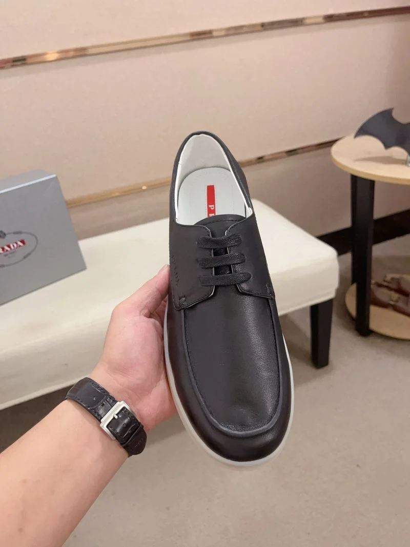 Brand-authenticated Prada Low Shoes