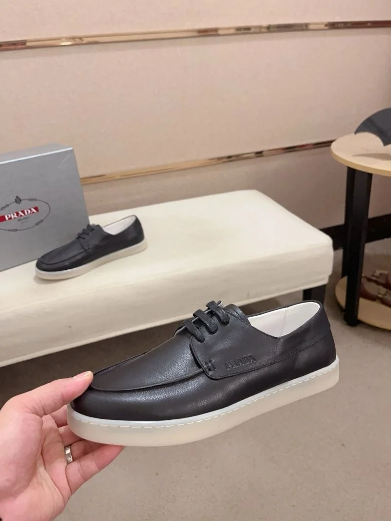 Brand-authenticated Prada Low Shoes