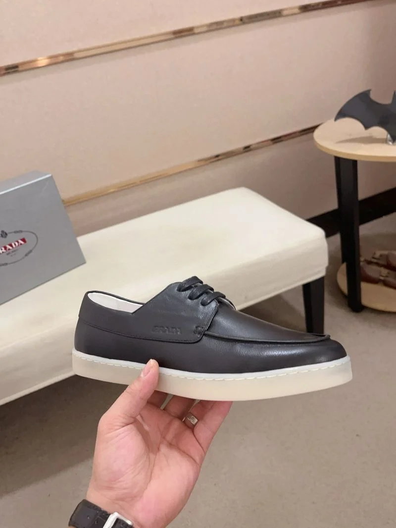 Brand-authenticated Prada Low Shoes