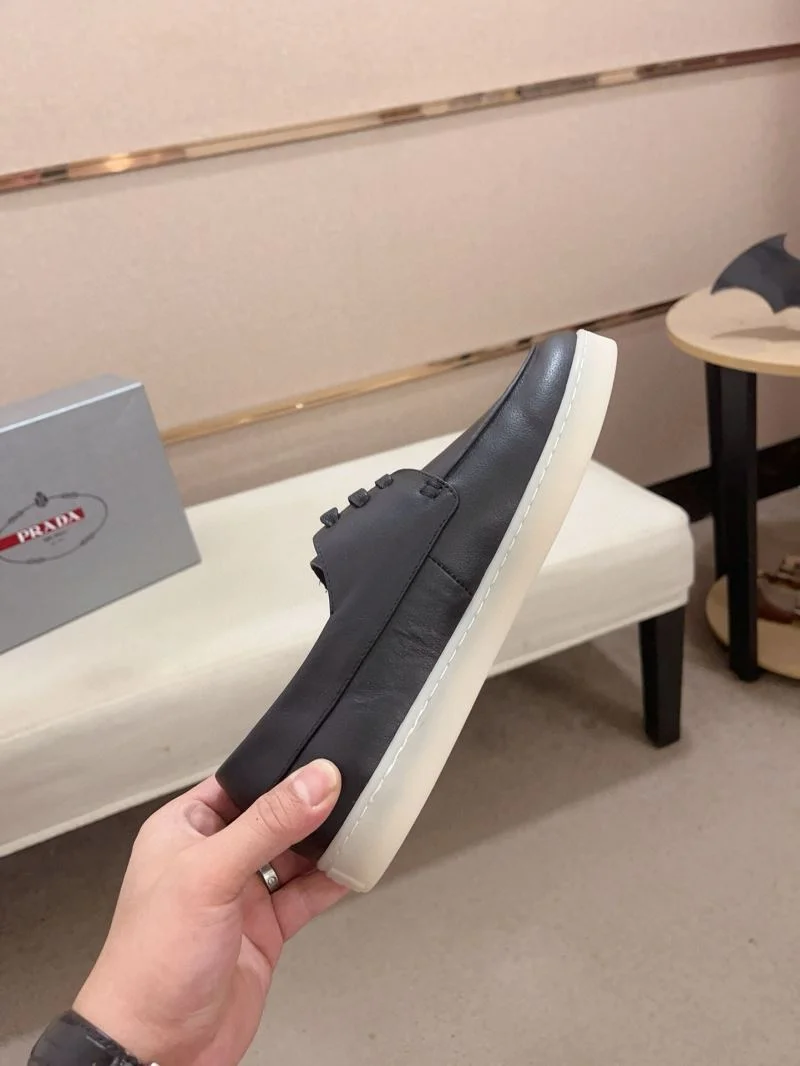 Brand-authenticated Prada Low Shoes