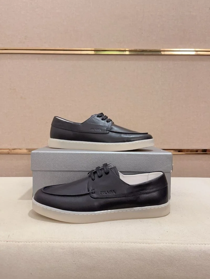 Brand-authenticated Prada Low Shoes