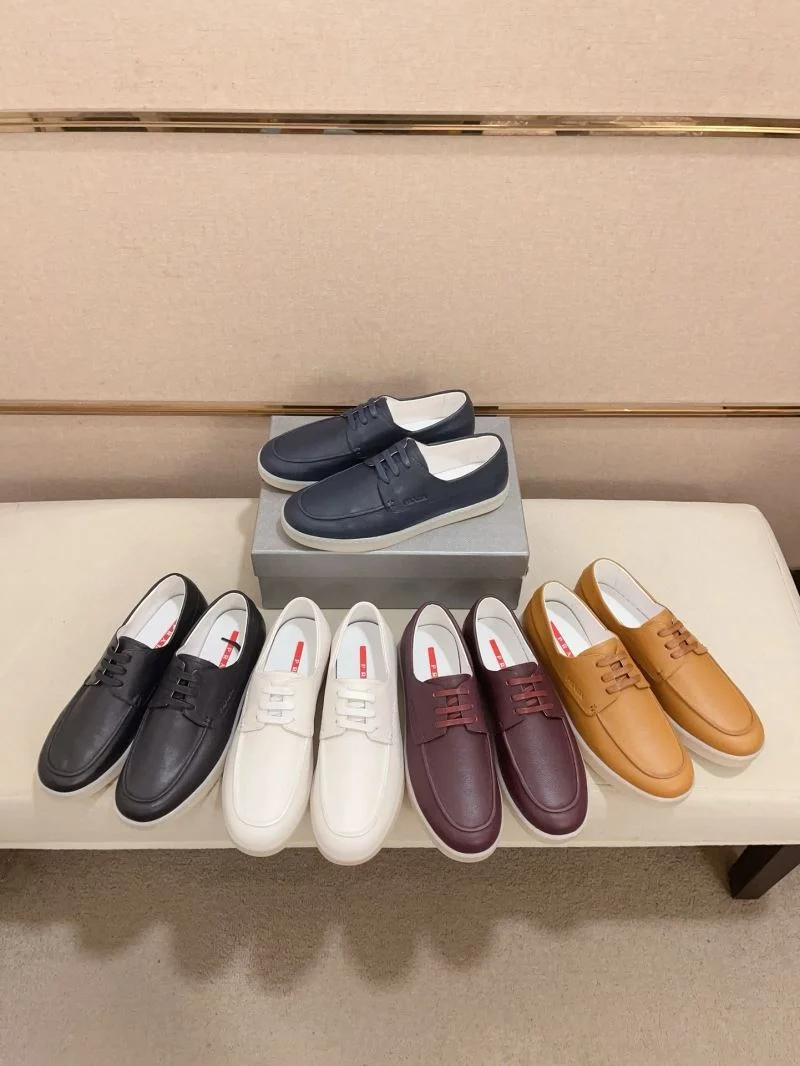 Brand-authenticated Prada Low Shoes