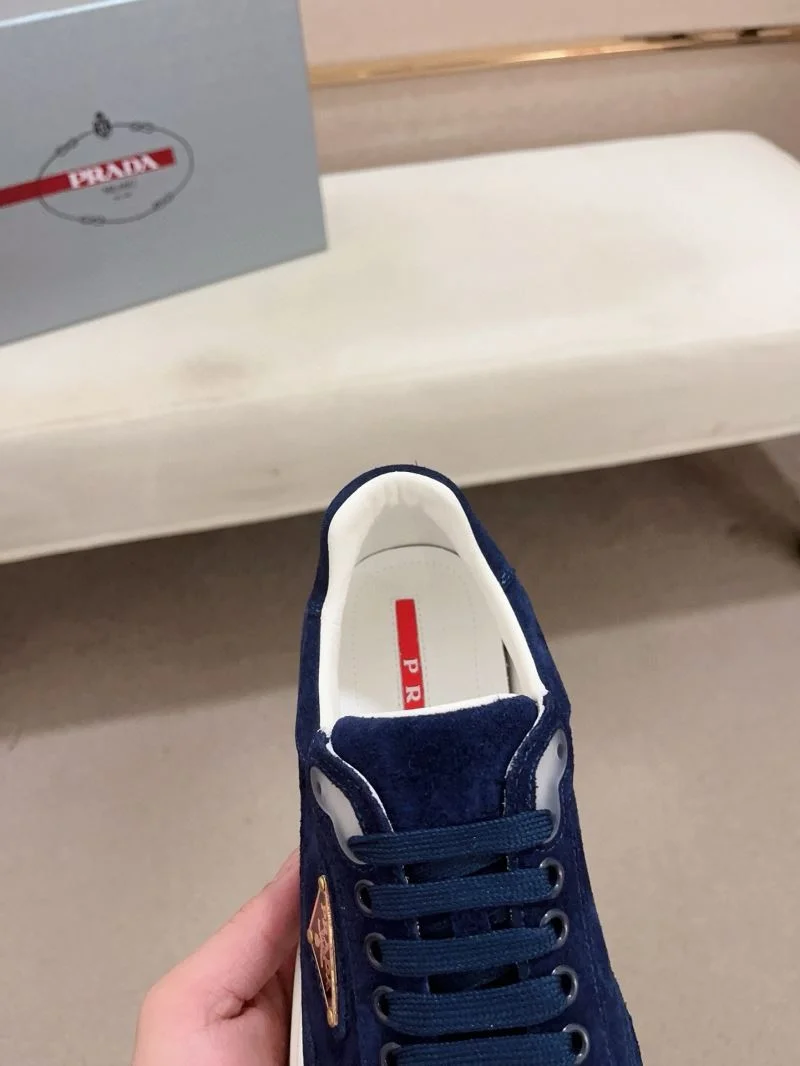 Brand-authenticated Prada Low Shoes
