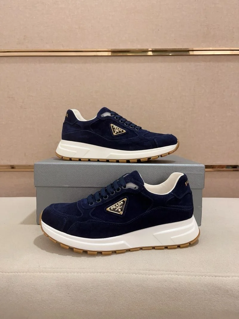 Brand-authenticated Prada Low Shoes
