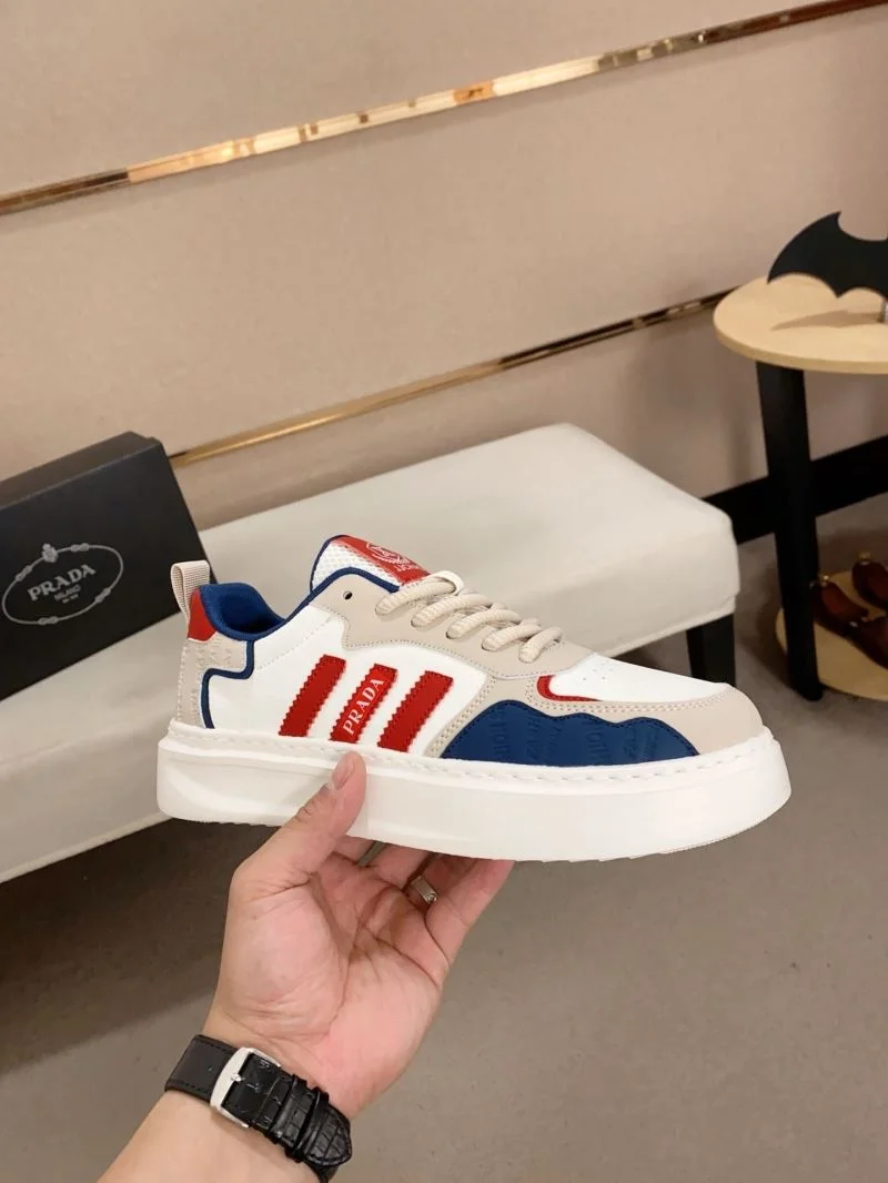 Brand-authenticated Prada Low Shoes