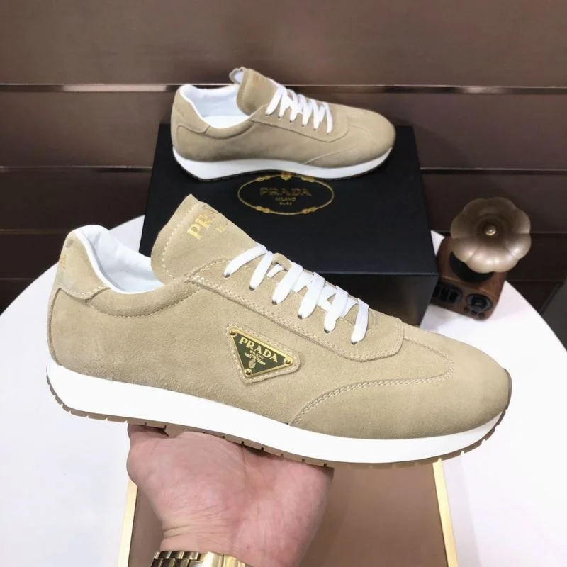 Brand-authenticated Prada Low Shoes