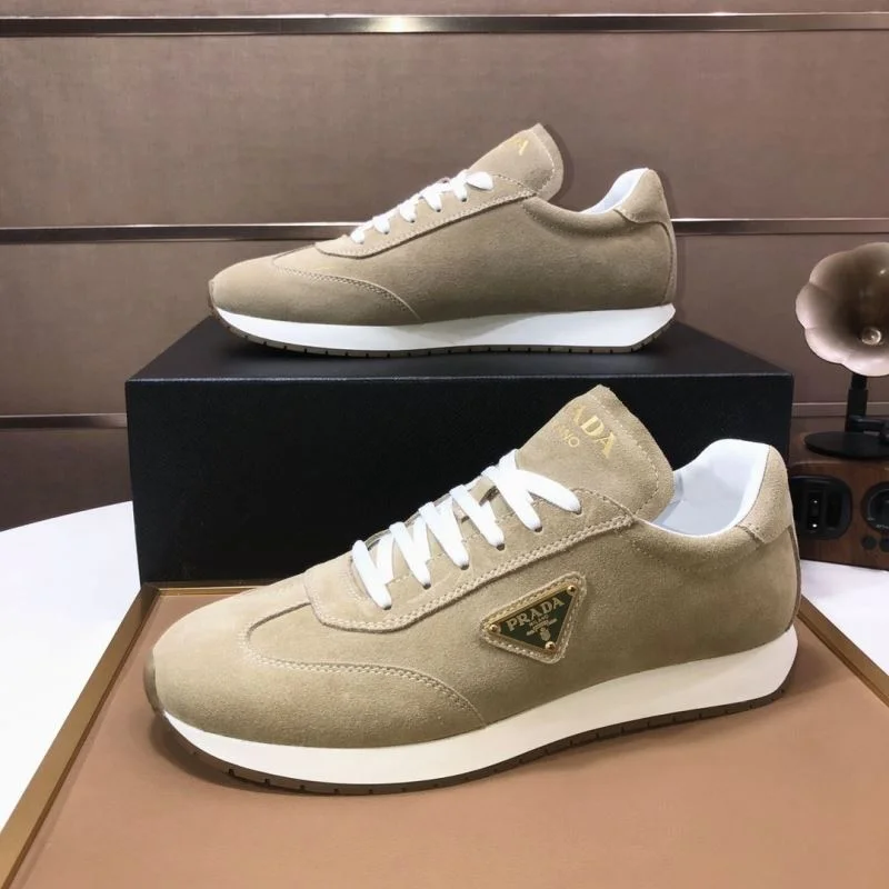 Brand-authenticated Prada Low Shoes