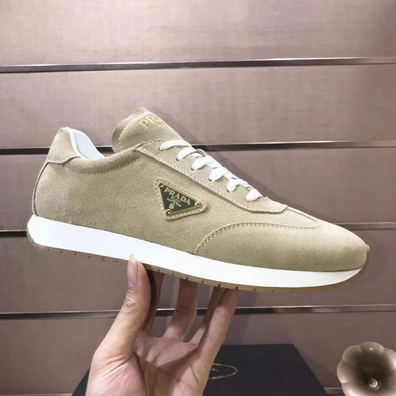 Brand-authenticated Prada Low Shoes