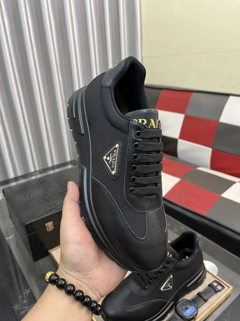 Brand-authenticated Prada Low Shoes