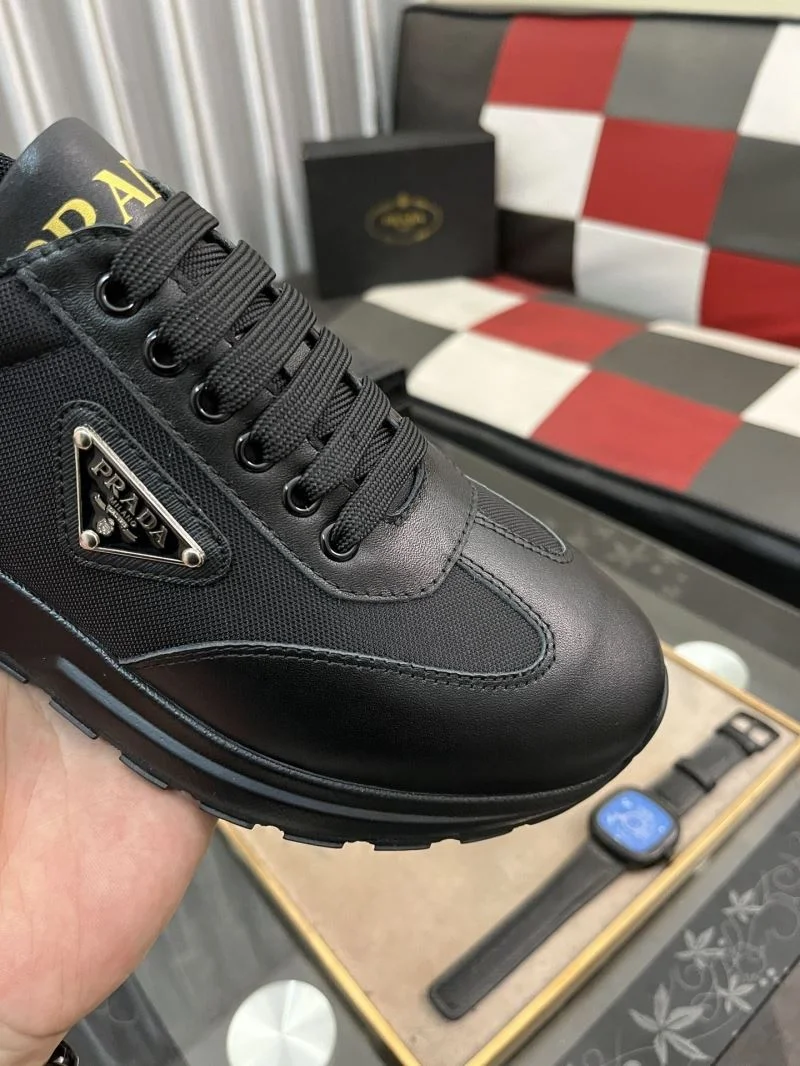 Brand-authenticated Prada Low Shoes