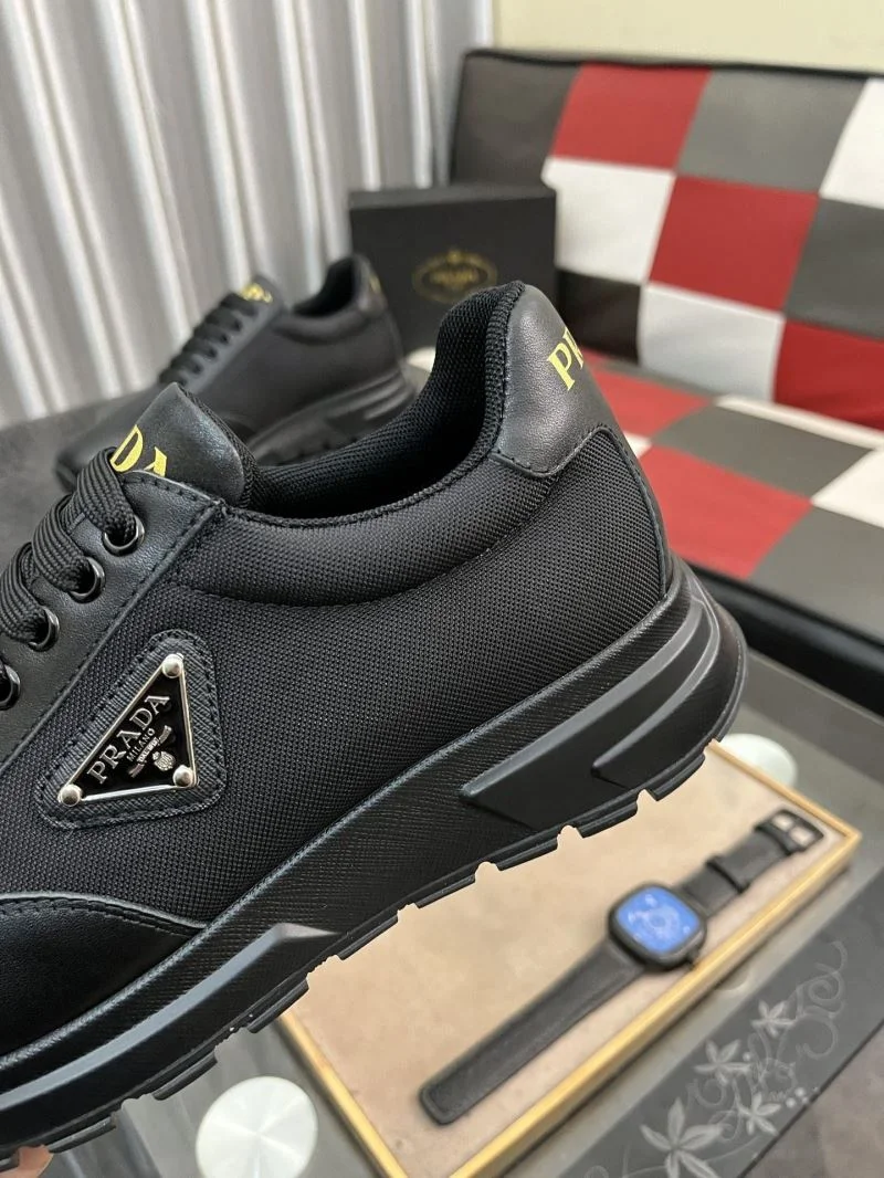 Brand-authenticated Prada Low Shoes