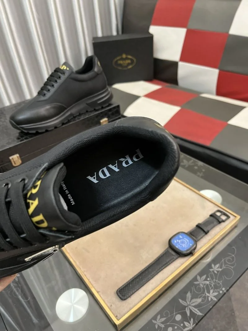 Brand-authenticated Prada Low Shoes