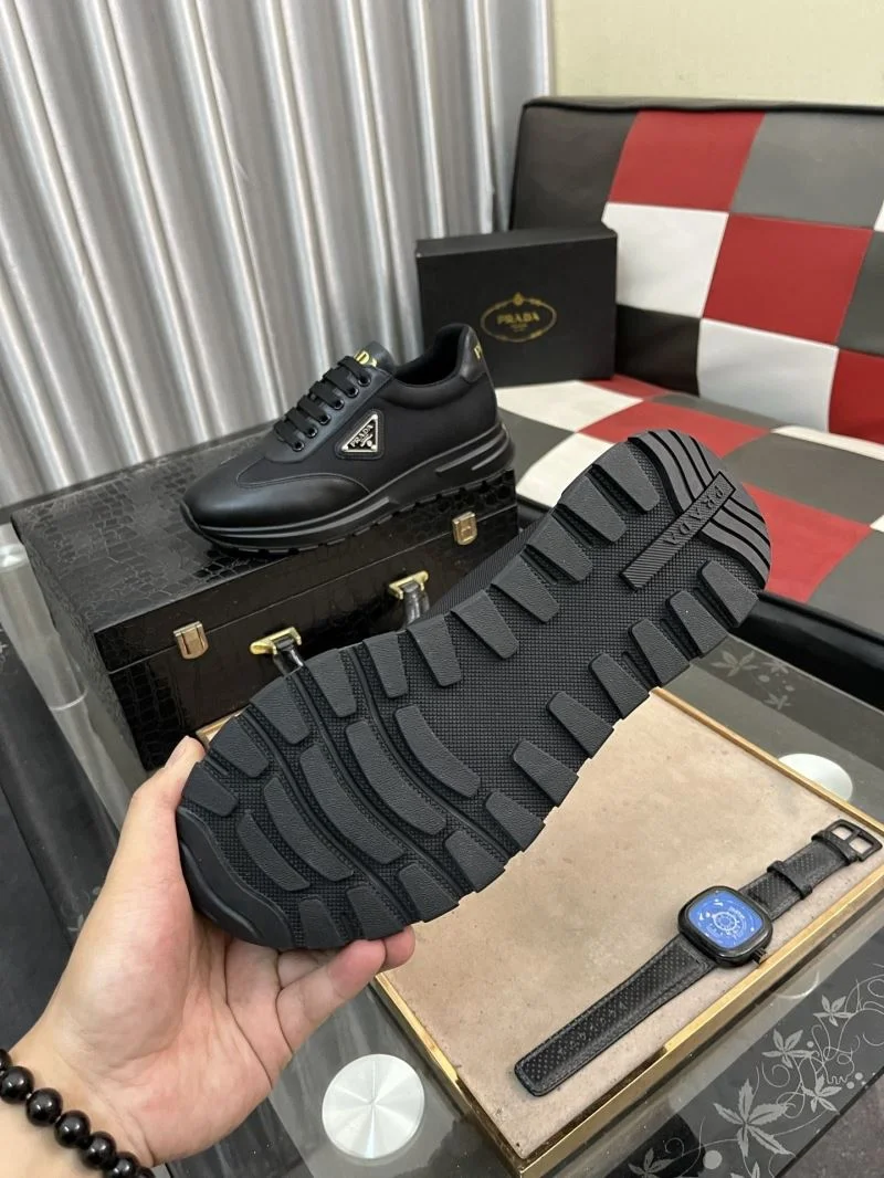 Brand-authenticated Prada Low Shoes