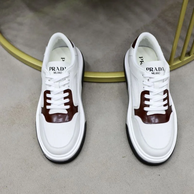 Brand-authenticated Prada Low Shoes