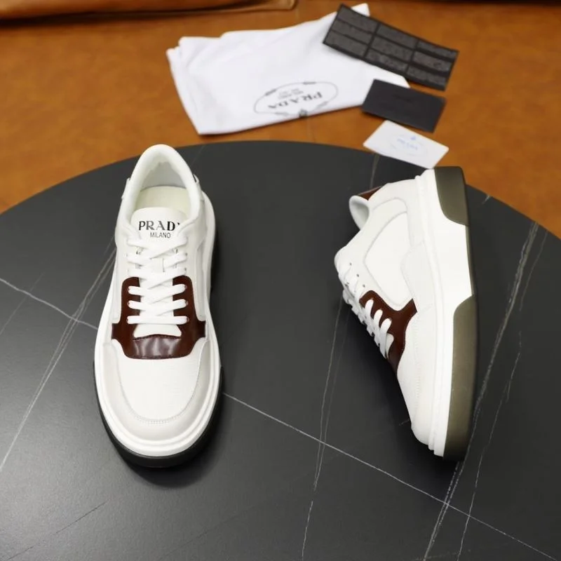 Brand-authenticated Prada Low Shoes