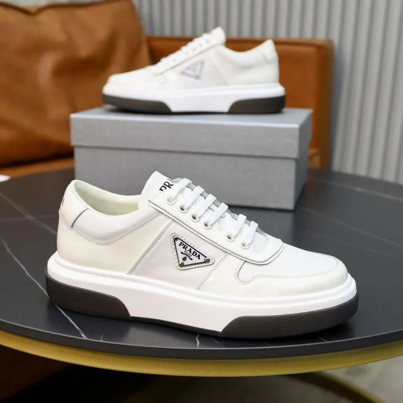 Brand-authenticated Prada Low Shoes