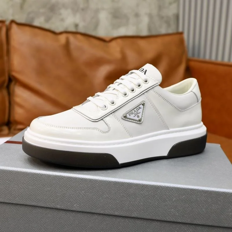Brand-authenticated Prada Low Shoes
