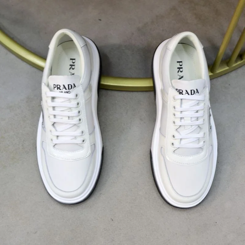 Brand-authenticated Prada Low Shoes