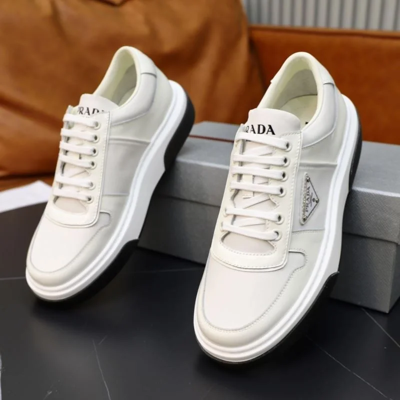 Brand-authenticated Prada Low Shoes