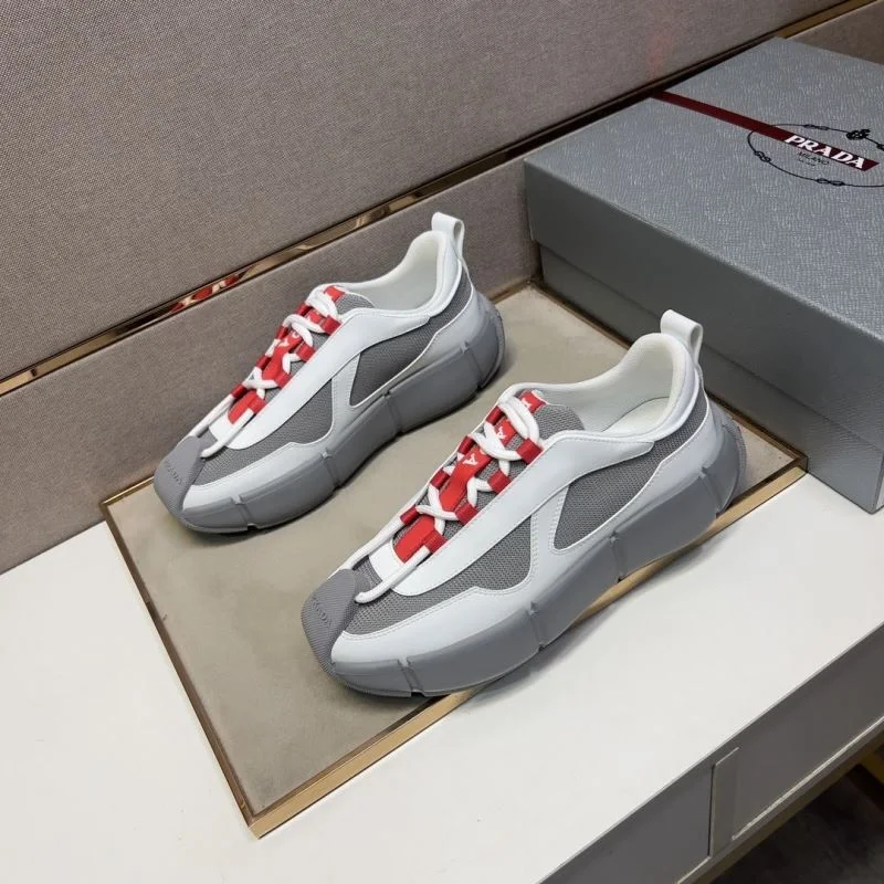 Precise copy Prada Low Shoes