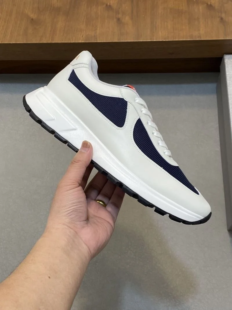 Brand-authenticated Prada Low Shoes