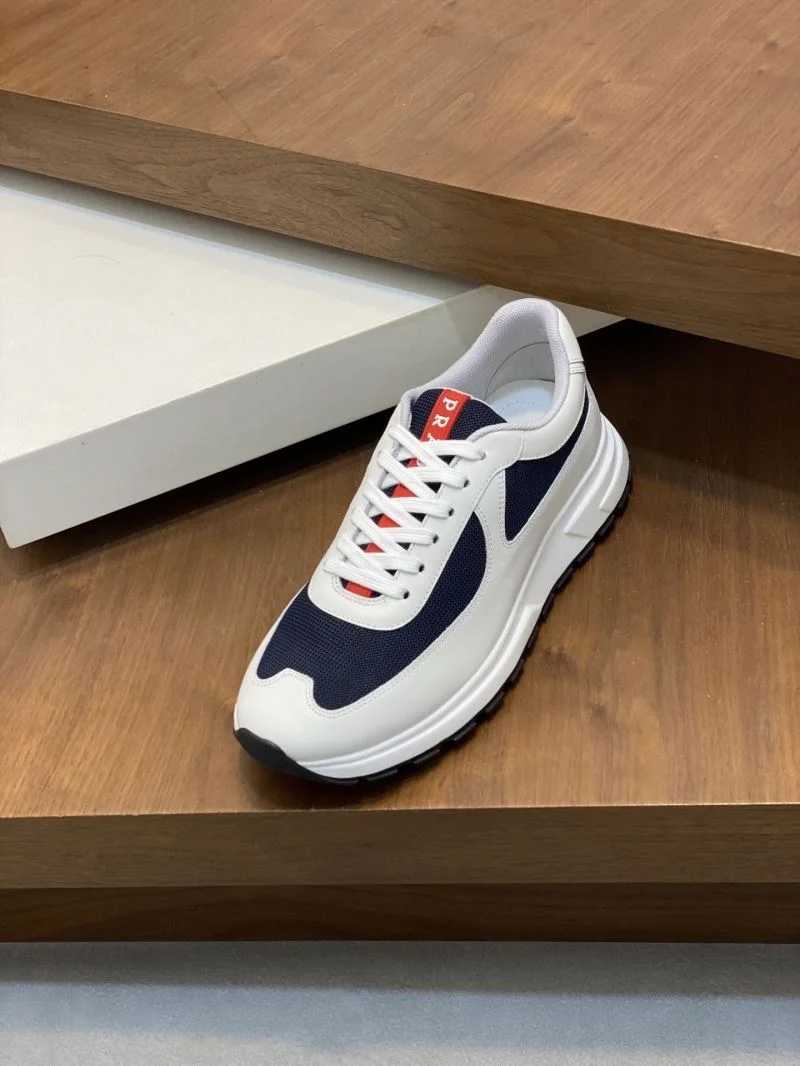 Brand-authenticated Prada Low Shoes