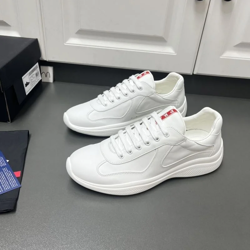 Brand-authenticated Prada Low Shoes