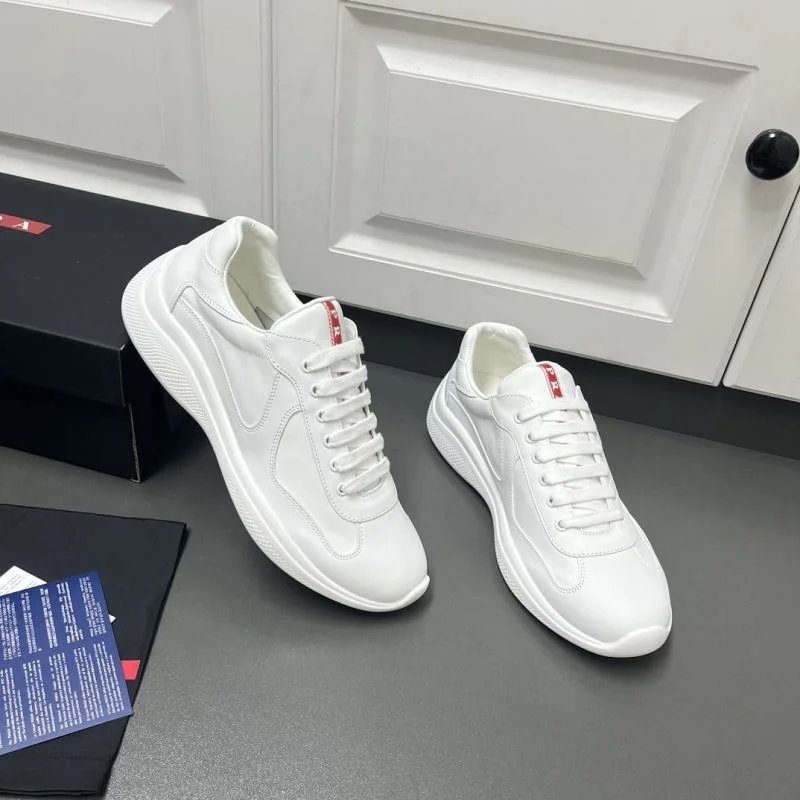 Brand-authenticated Prada Low Shoes