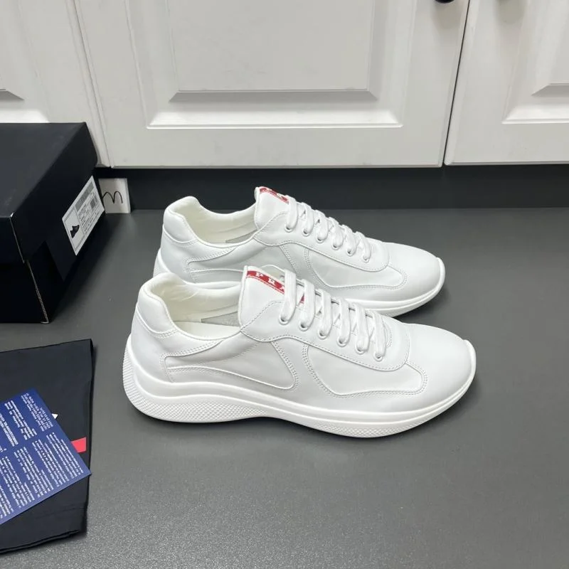 Brand-authenticated Prada Low Shoes