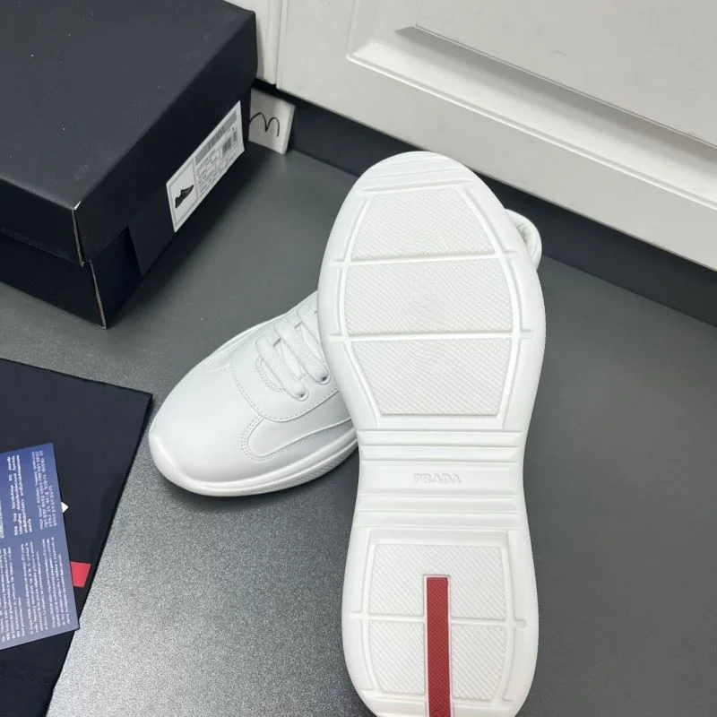 Brand-authenticated Prada Low Shoes