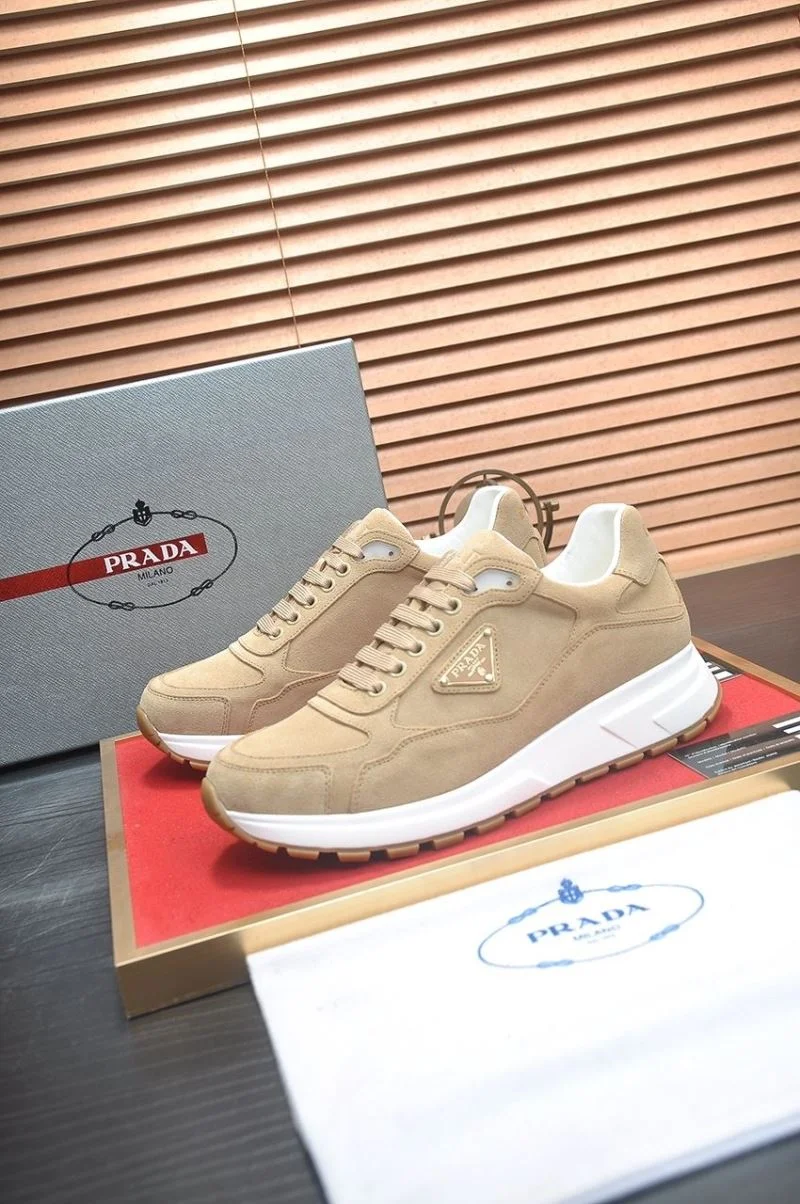 Brand-authenticated Prada Low Shoes