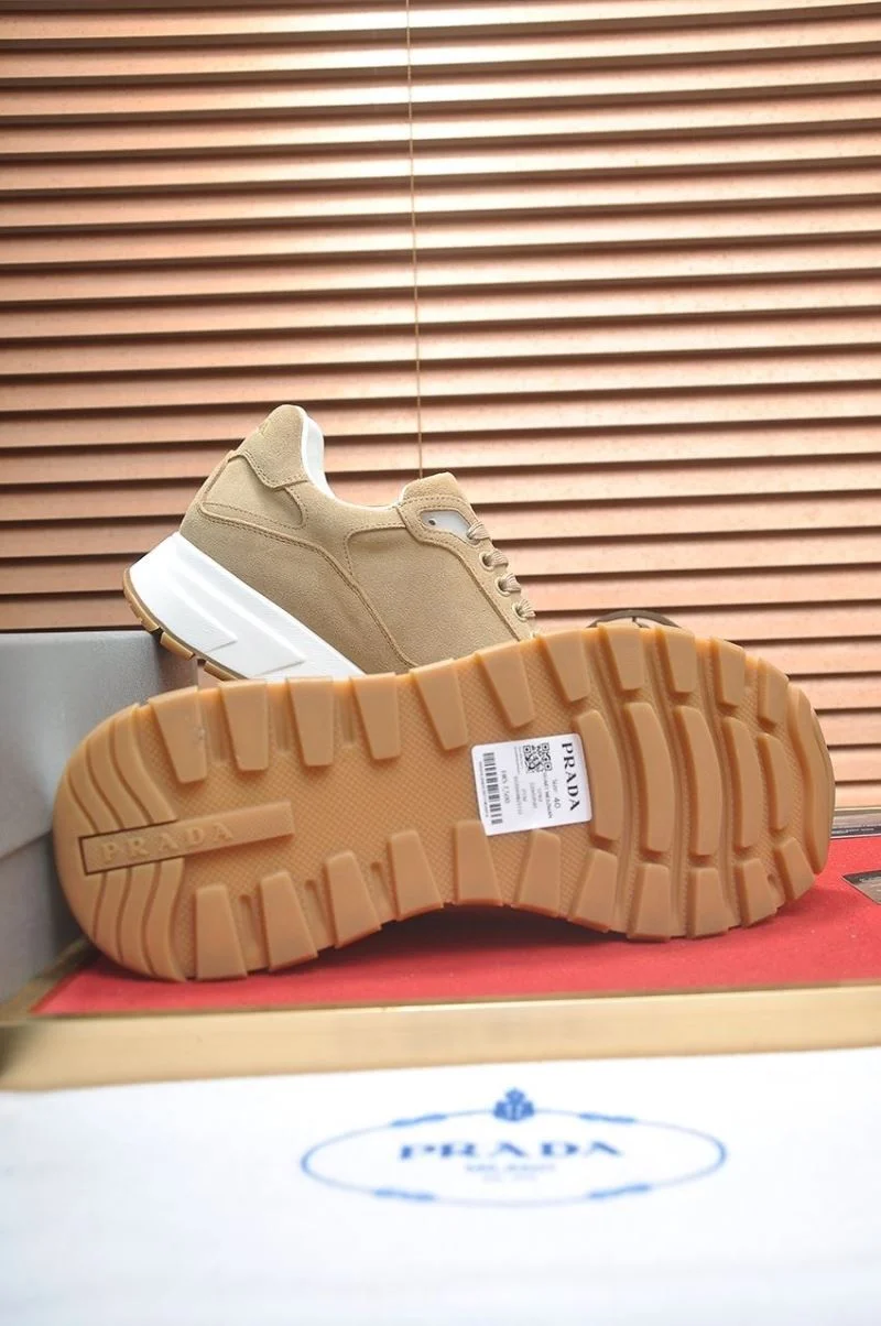 Brand-authenticated Prada Low Shoes