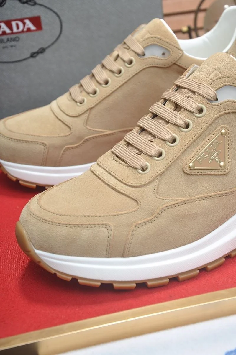 Brand-authenticated Prada Low Shoes