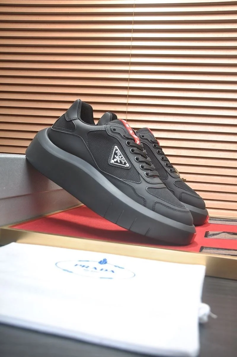 Brand-authenticated Prada Low Shoes