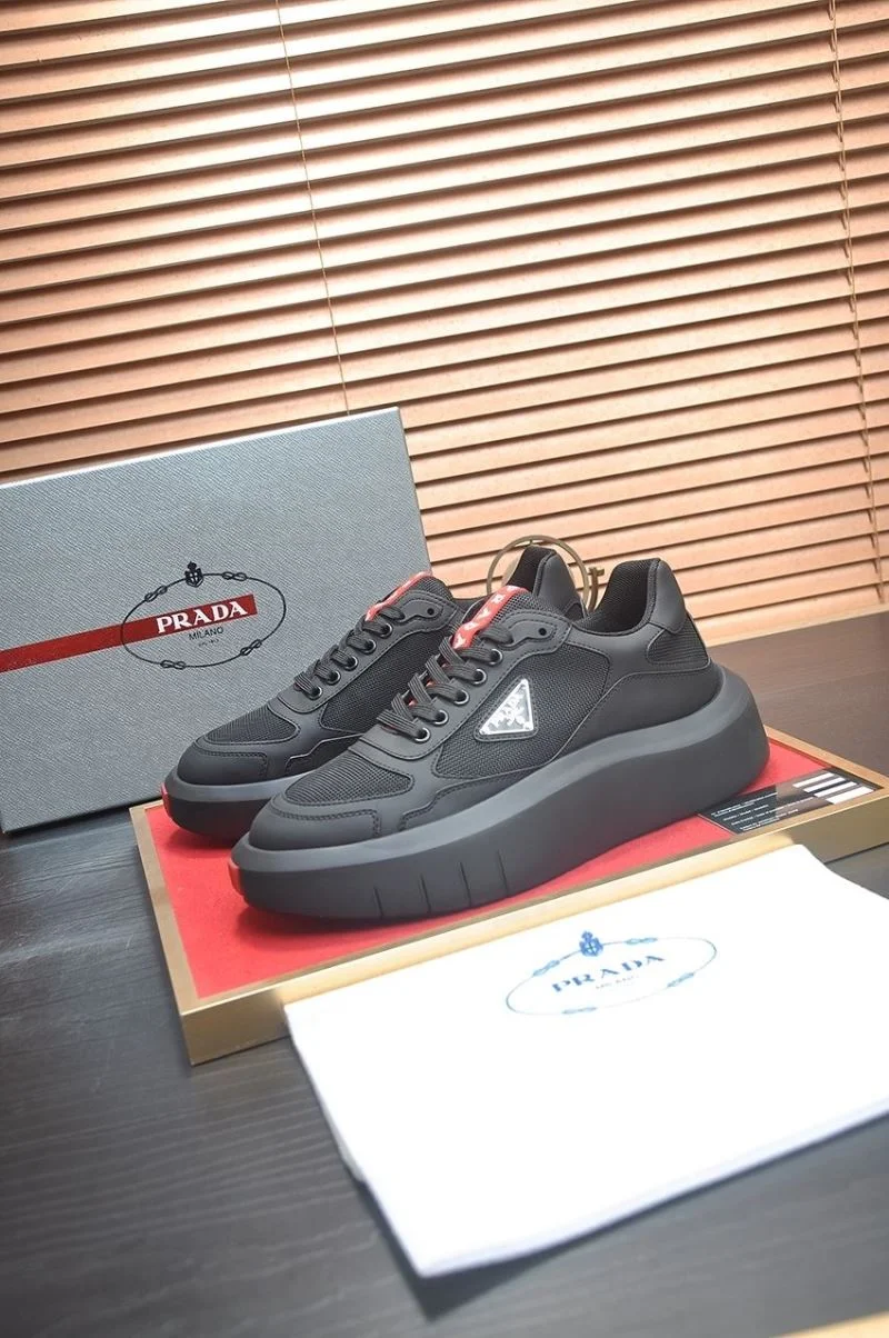 Brand-authenticated Prada Low Shoes
