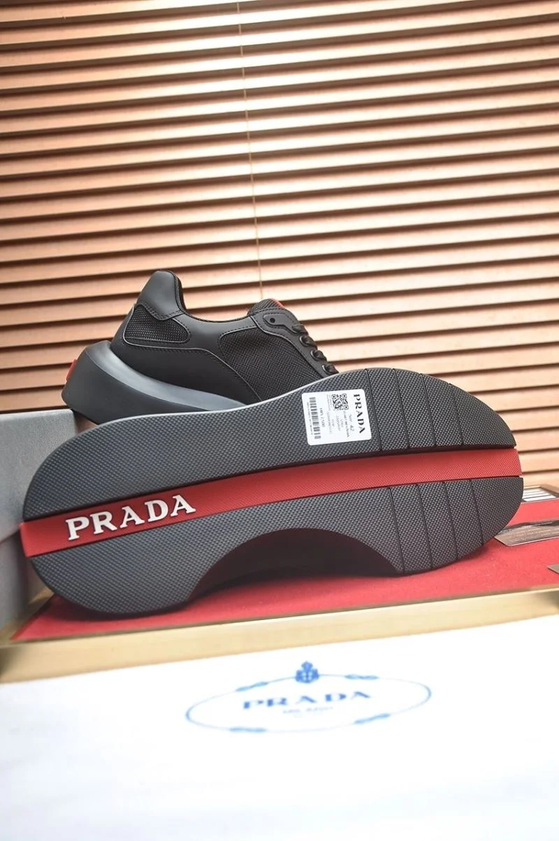 Brand-authenticated Prada Low Shoes