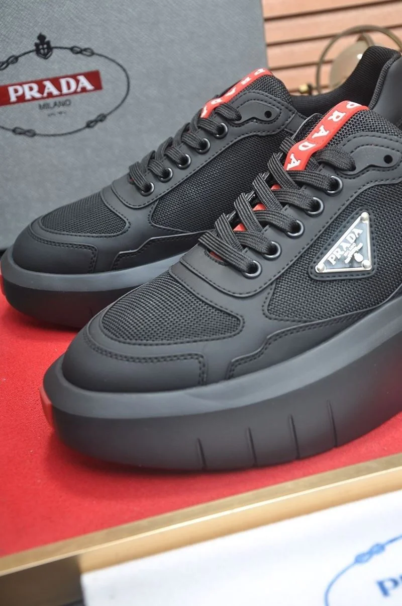 Brand-authenticated Prada Low Shoes