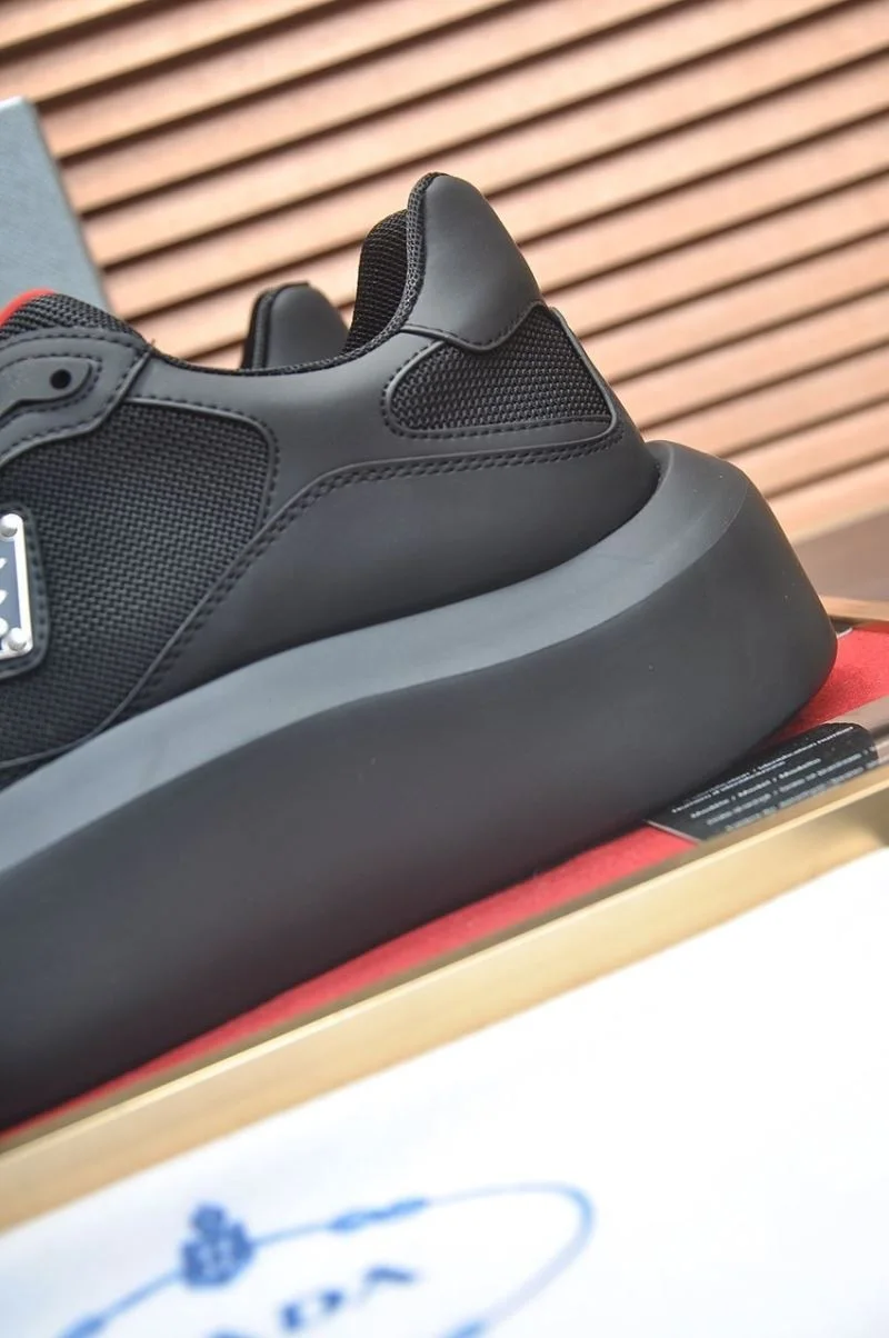 Brand-authenticated Prada Low Shoes