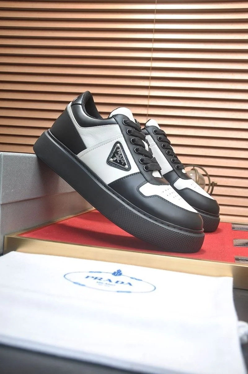 Brand-authenticated Prada Low Shoes
