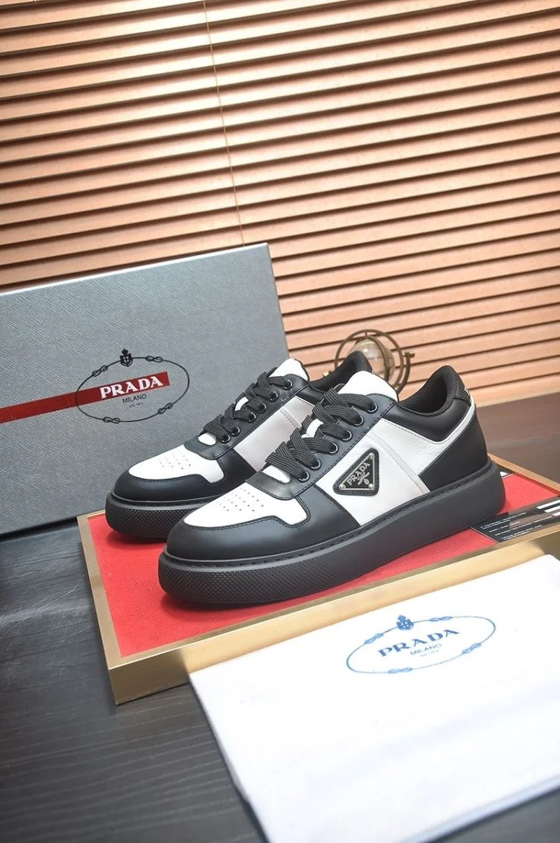 Brand-authenticated Prada Low Shoes